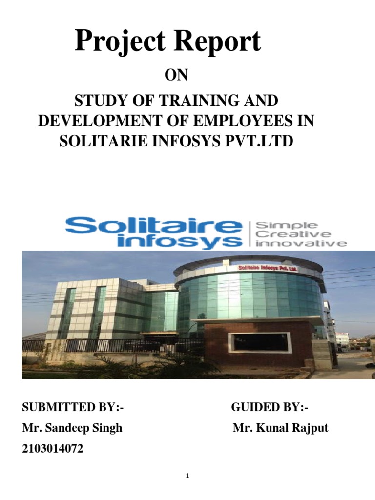 Sandeep Report | PDF | Human Resources | Human Resource Management