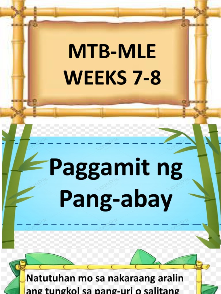 Q4 MTB Week 7-8 | PDF