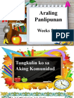 AP2 - Q3 - Week 5-6 Tungkulin Ko Sa Aking Komunidad | PDF