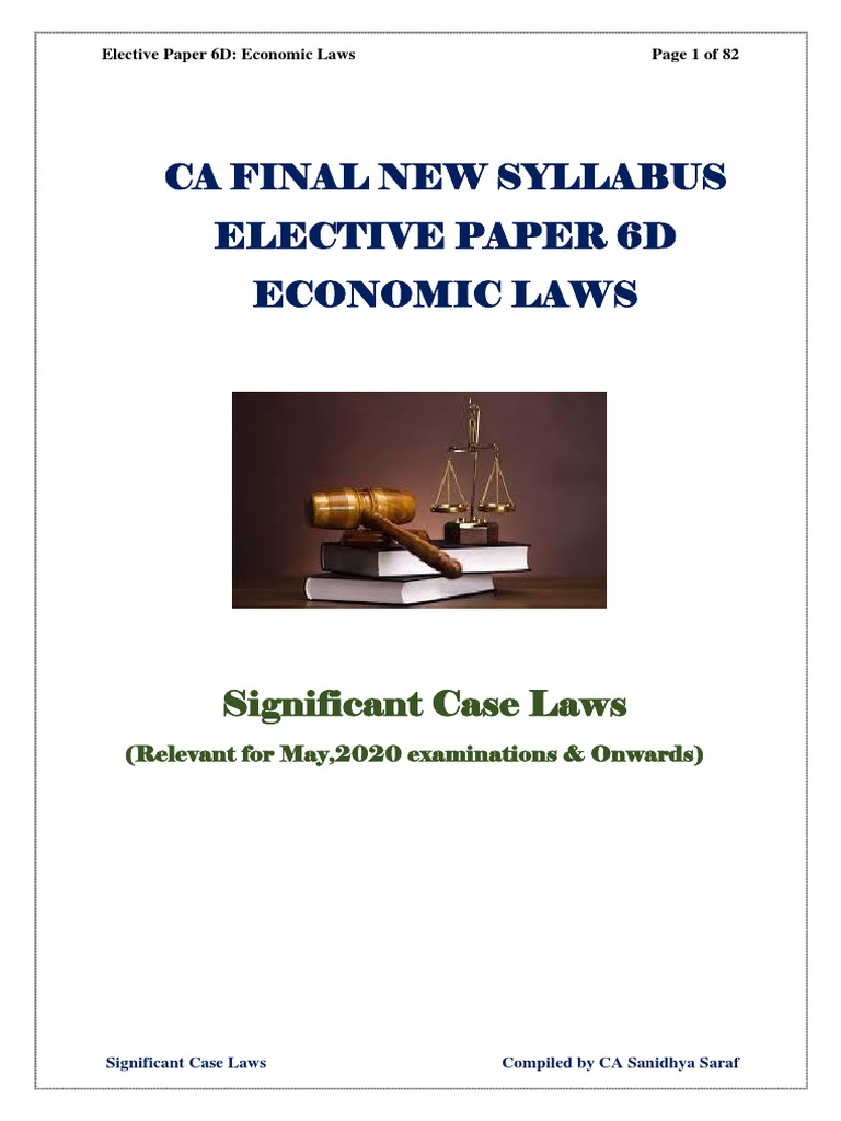 Detailed Case Law | PDF | Jurisdiction | Tribunal