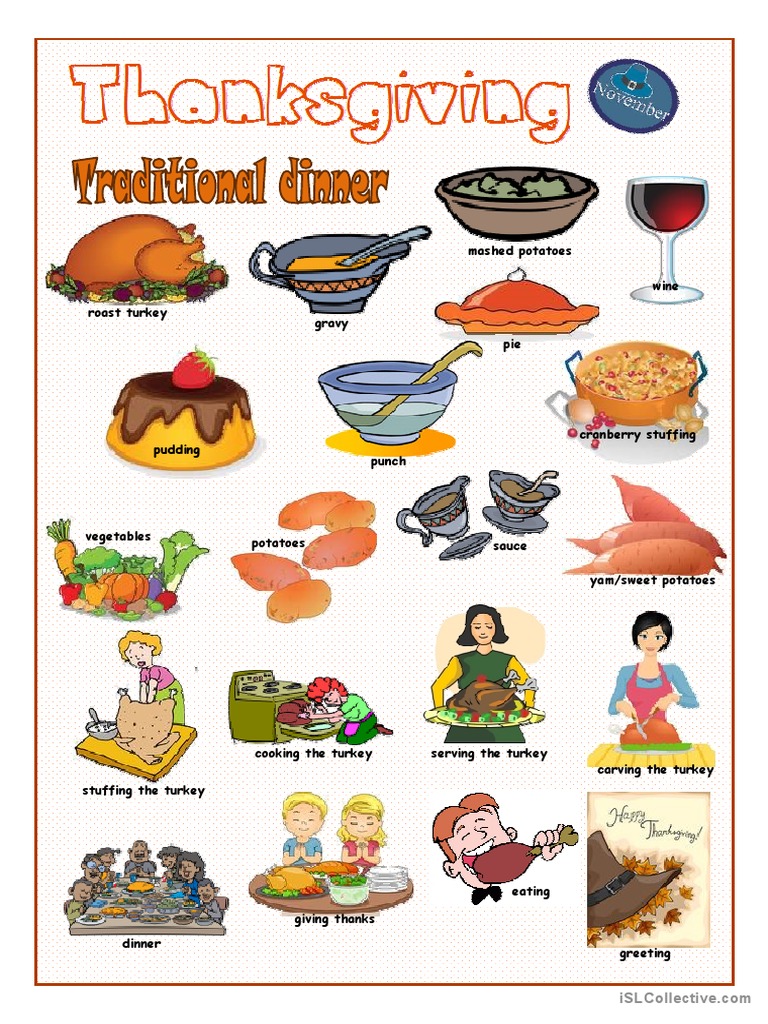 Thanksgiving Pictionary#2 | PDF