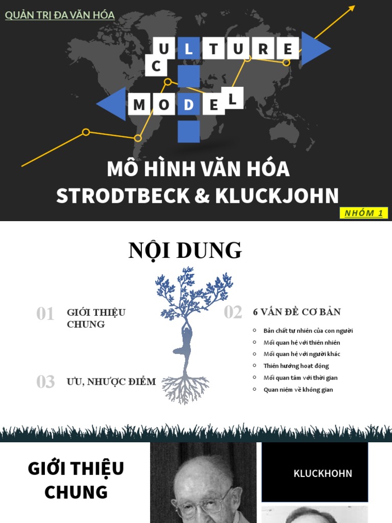 QT Đa Văn Hóa - Mô Hình Strodtbeck & Kluckhohn | PDF