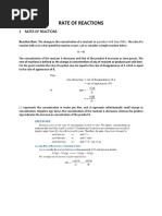 Infographic About Reaction Rates | PDF | Reaction Rate | Chemical Reactions