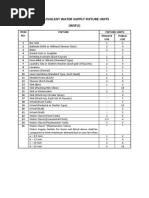 Table - Equivalent Water Supply Fixture Units (WSFU) | PDF | Tap (Valve ...