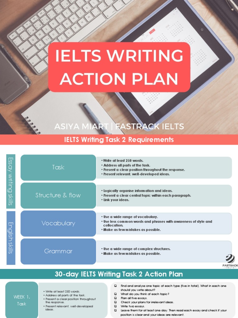 Ielts Writing Plan | PDF | Essays | International English Language ...