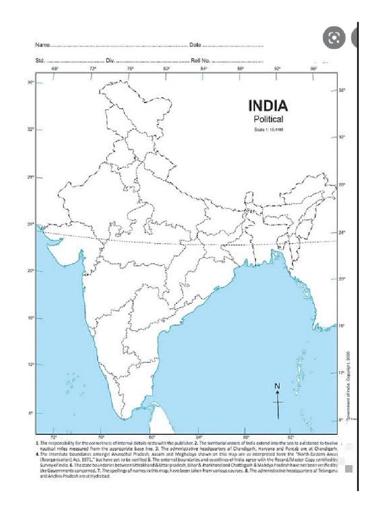 Map of India | PDF