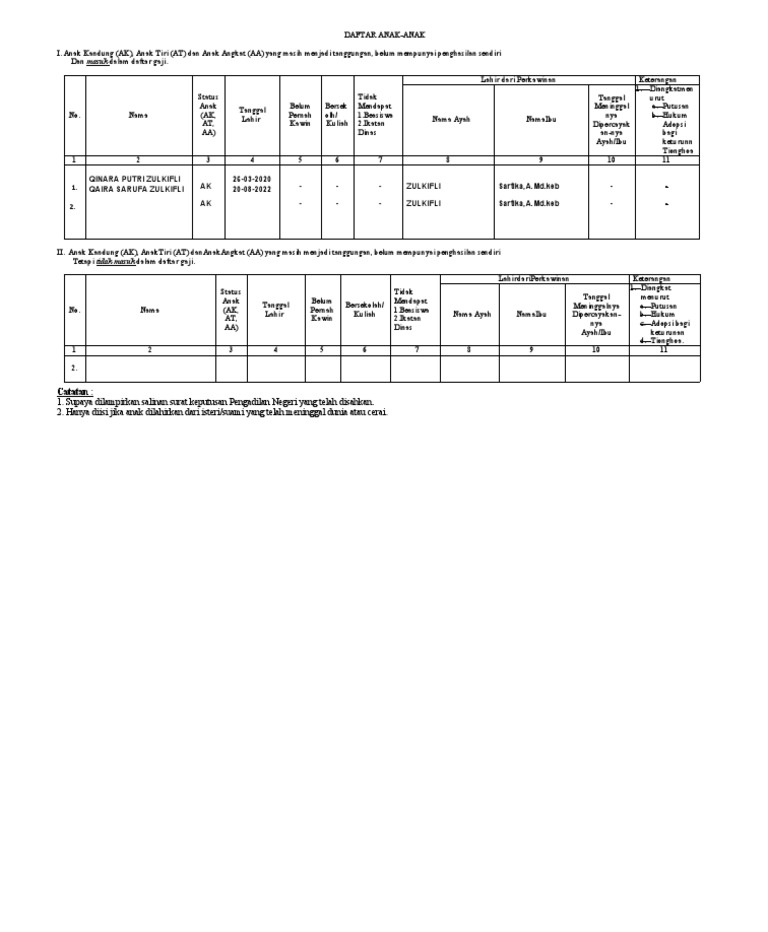 KP4 (Lembar Belakang) DR | PDF