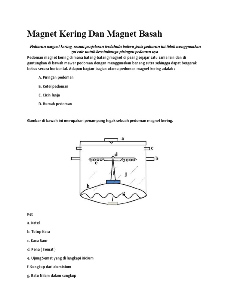 Magnet Kering Dan Magnet Basah | PDF