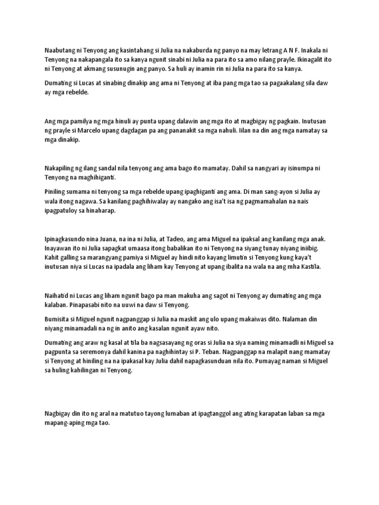 Naabutang Ni Tenyong Ang Kasintahang Si Julia Na Nakaburda NG Panyo Na ...