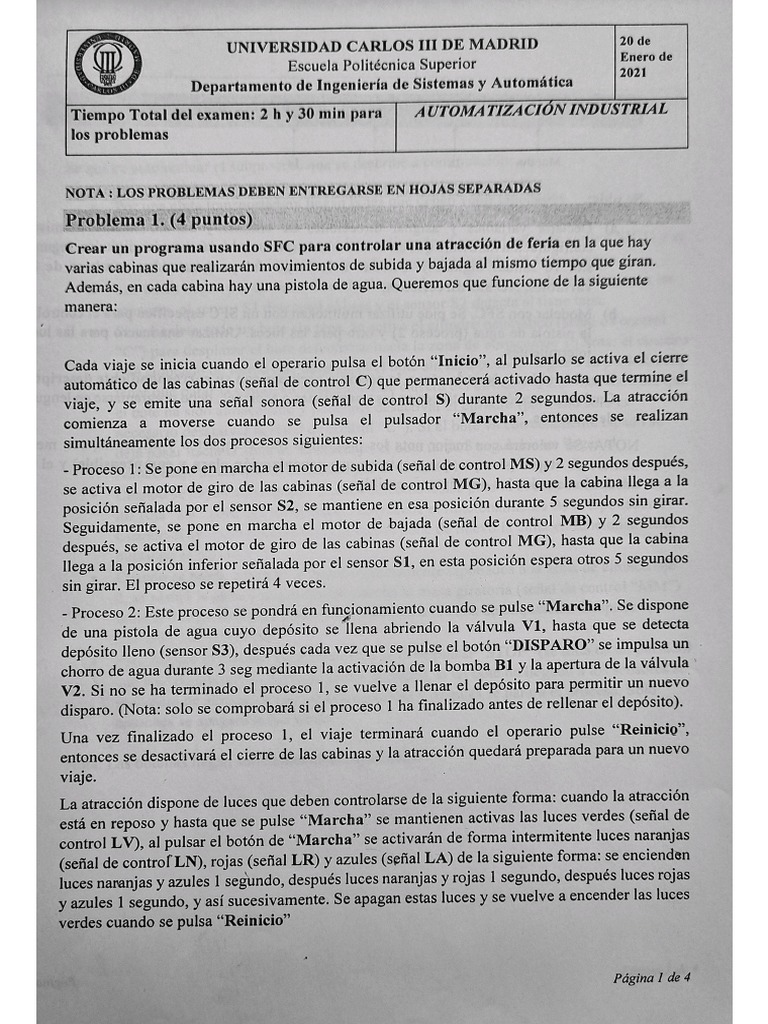 Examen-Ordinario-2021-Automatización UC3M | PDF