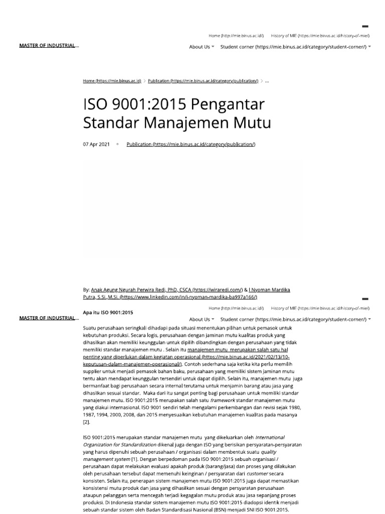 Iso 9001 | PDF