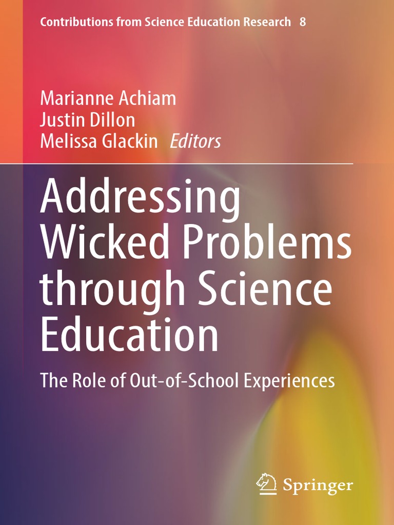 Addressing Wicked Problems Through Science Education 2021 | PDF ...