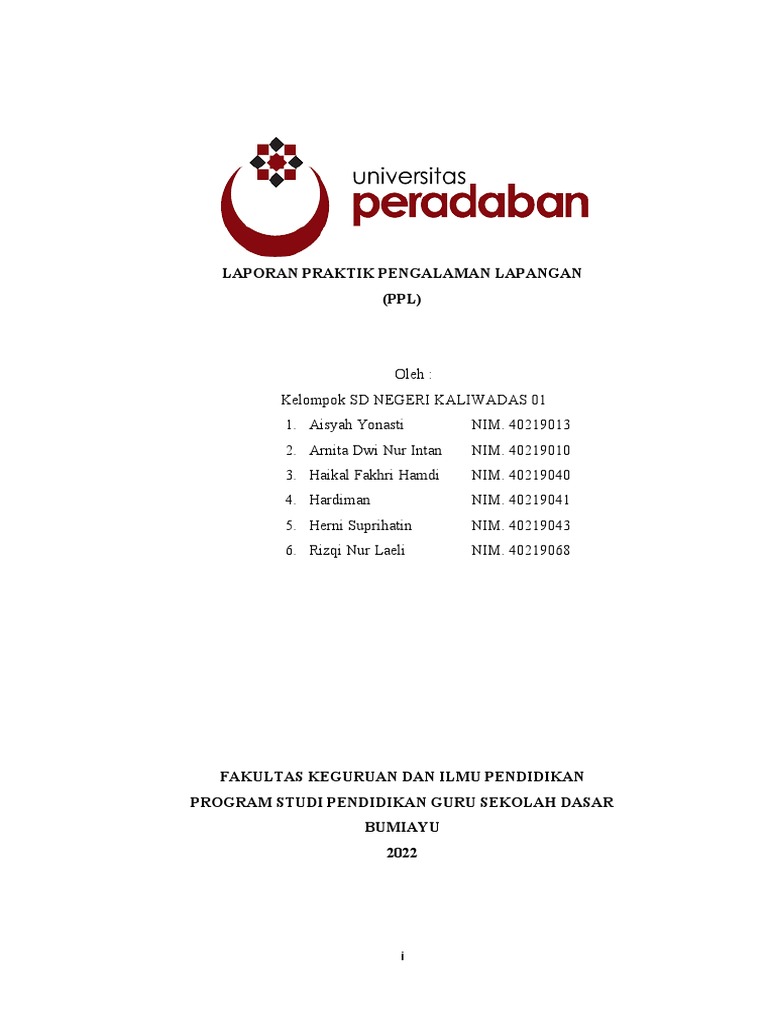 Laporan PPL Kalwastu Fix | PDF