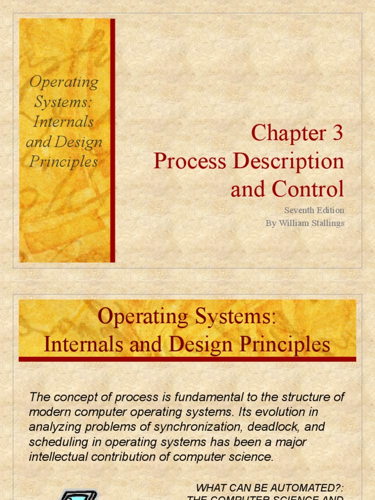 Os Chapter3 Pdf Process Computing Operating System
