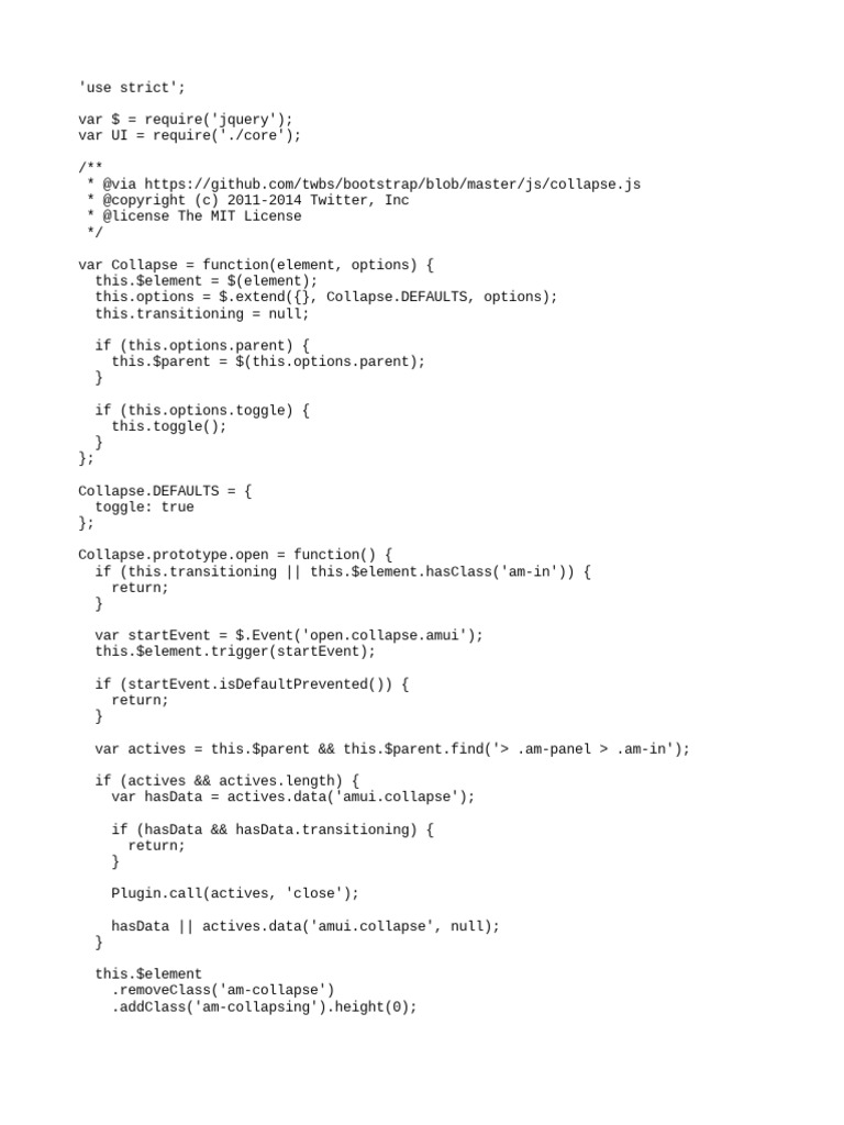 Ui Collapse | PDF | Web Development | Computer Engineering