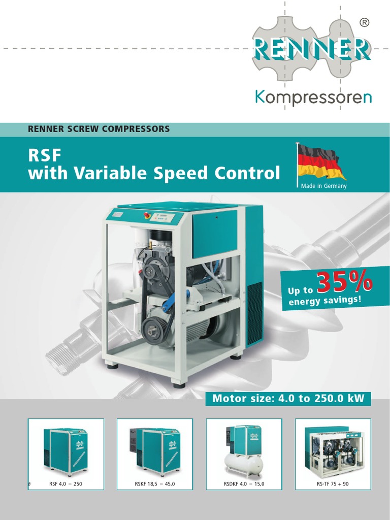 Renner RSF Overview | PDF | Mechanical Engineering | Manufactured Goods