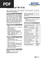 Masterflow 524 Technical Datasheet (Brisk) | PDF
