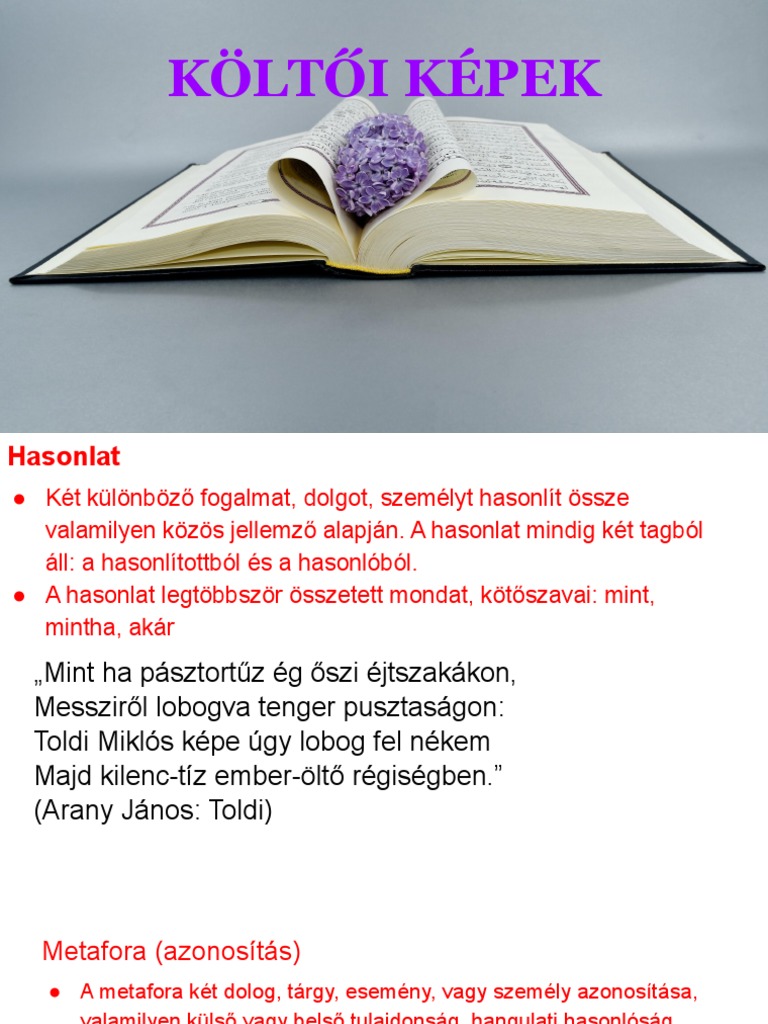 Költői Képek | PDF