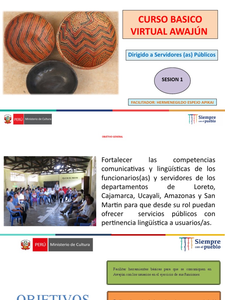 Curso Básico de Lengua Awajún | PDF