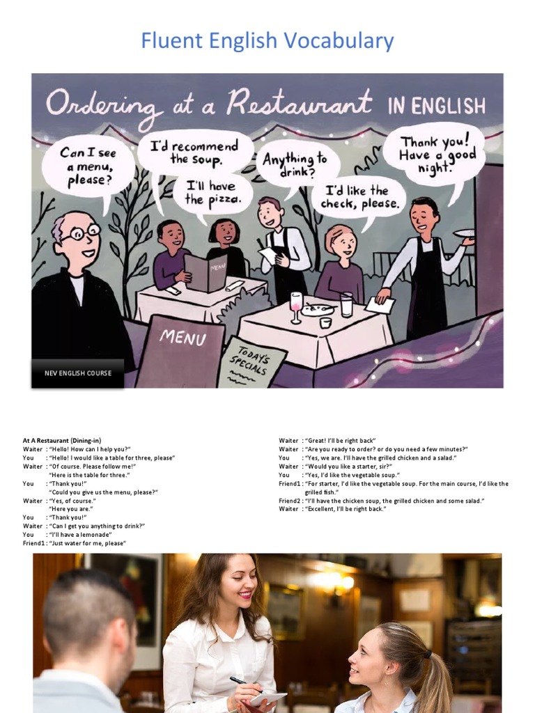 Fluent English Vocabulary | PDF