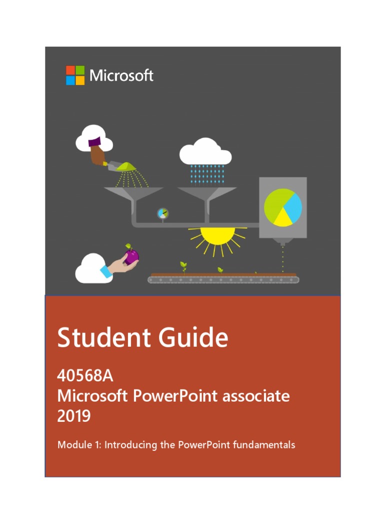 Student Guide PowerPoint 2019 FR | PDF | Microsoft Powerpoint | Mise en ...