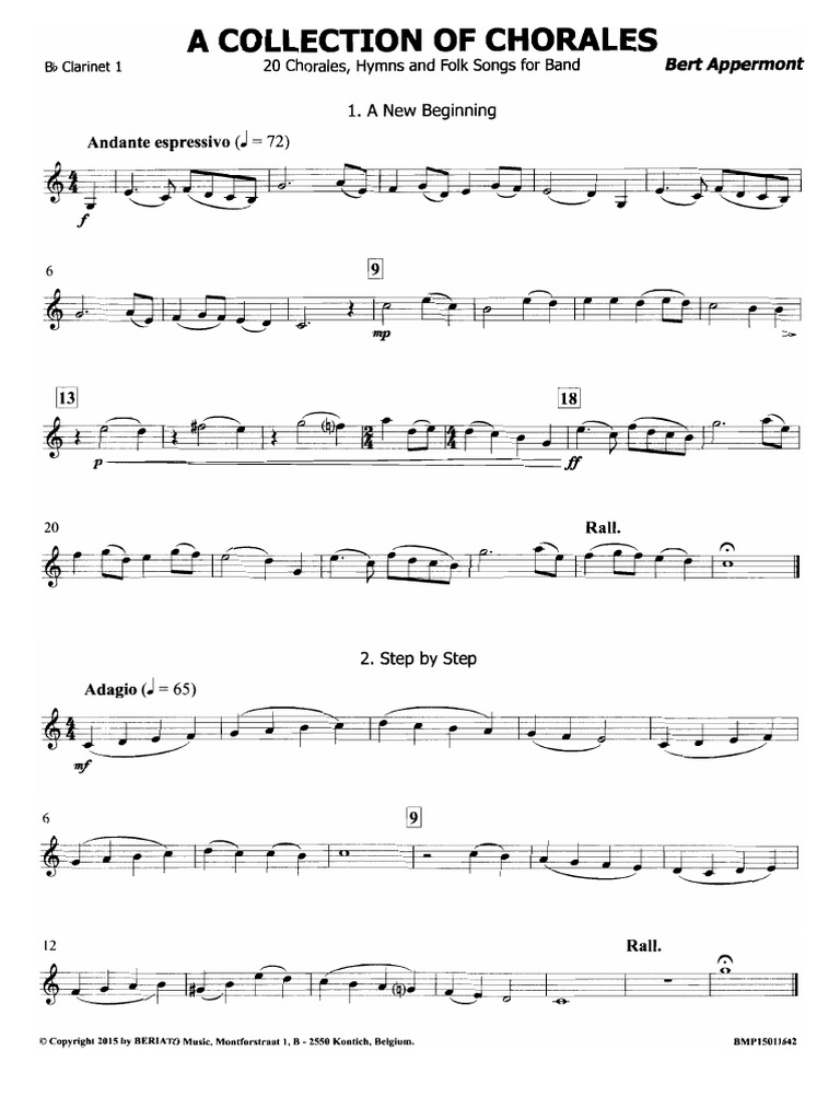 BB Clarinet 1 | PDF