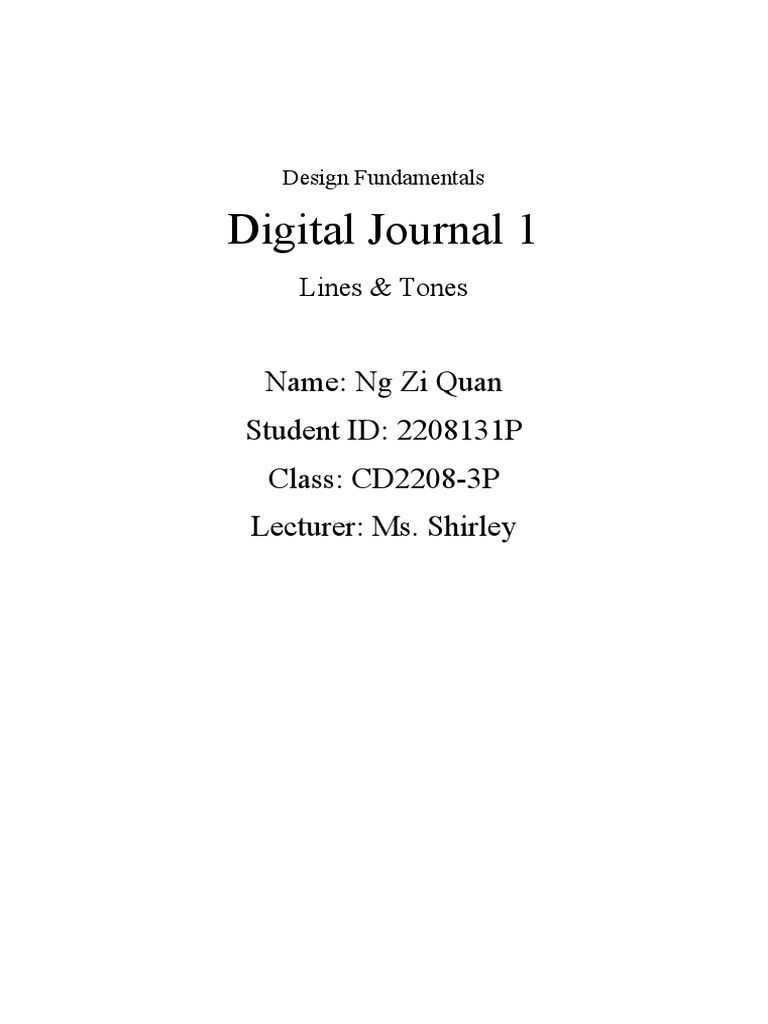 Journal 1 | PDF