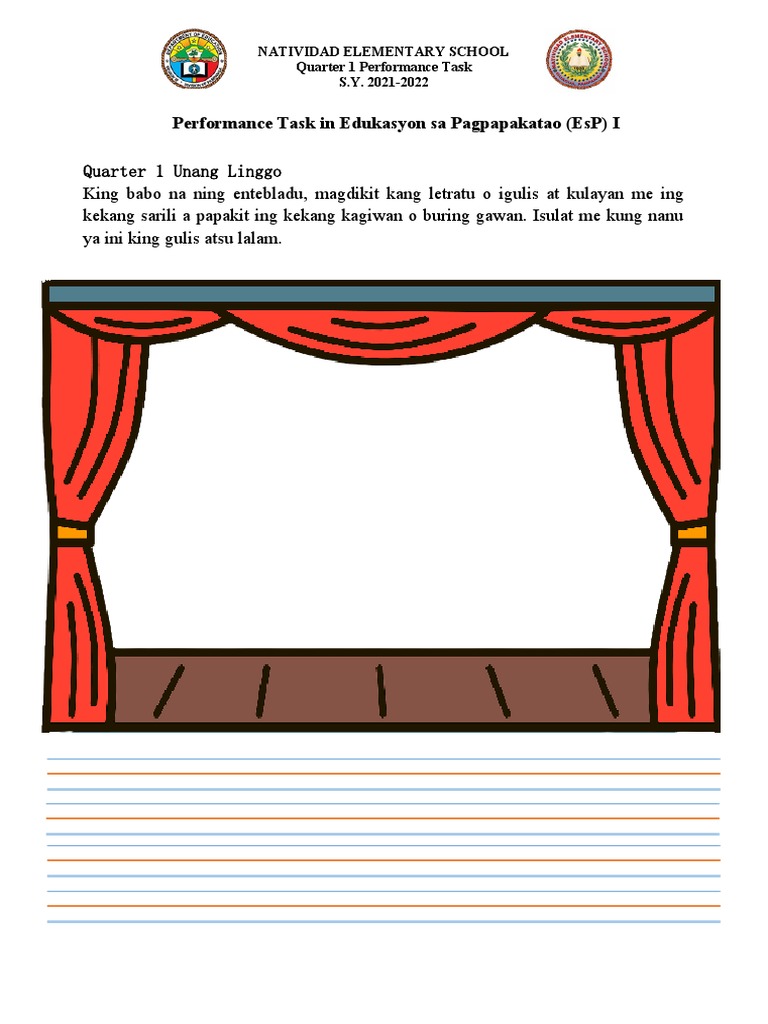 Performance Task | PDF