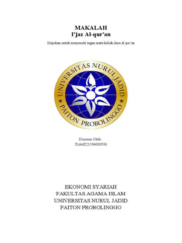 Makalah - Ijaz - Al - Quran Finis | PDF