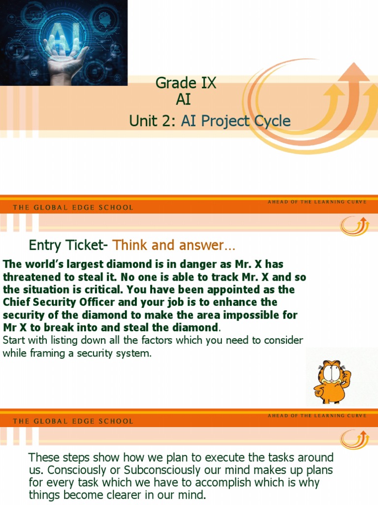 Gr-IX - AI - AI Project Cycle | PDF