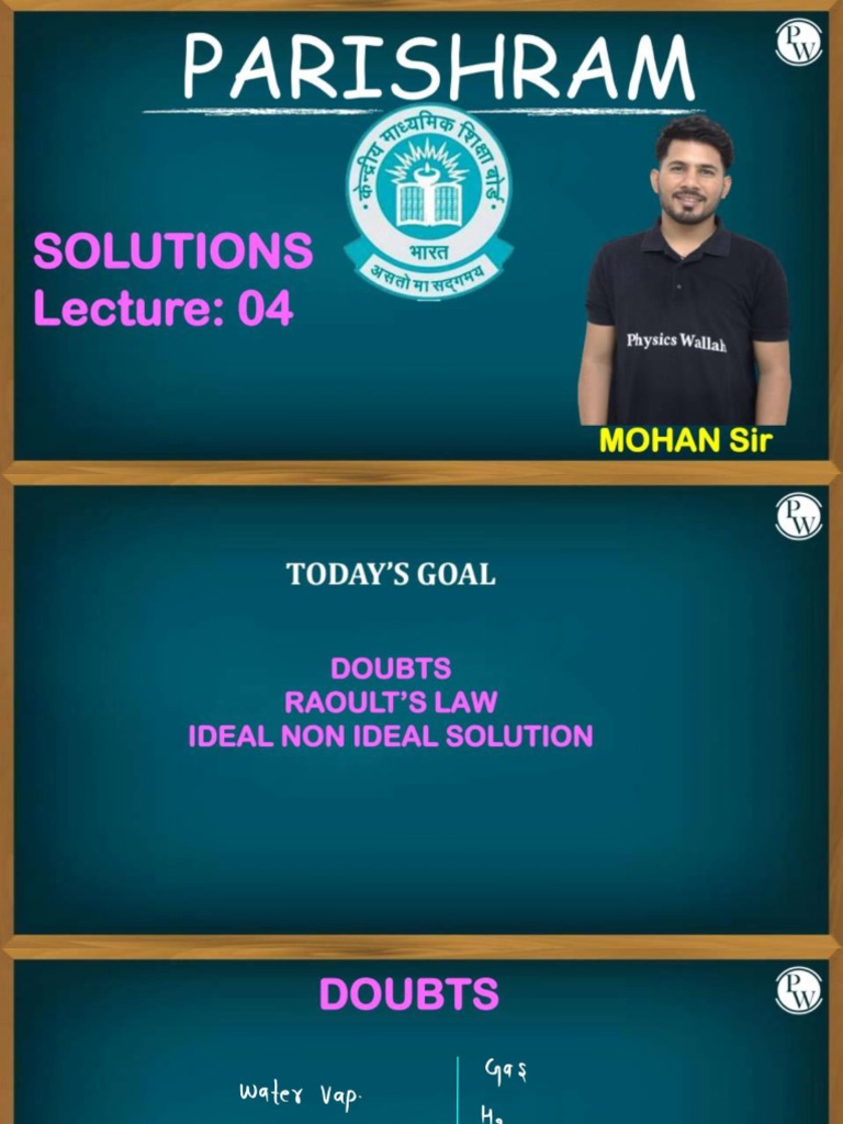 Solutions 04 - Class Notes | PDF