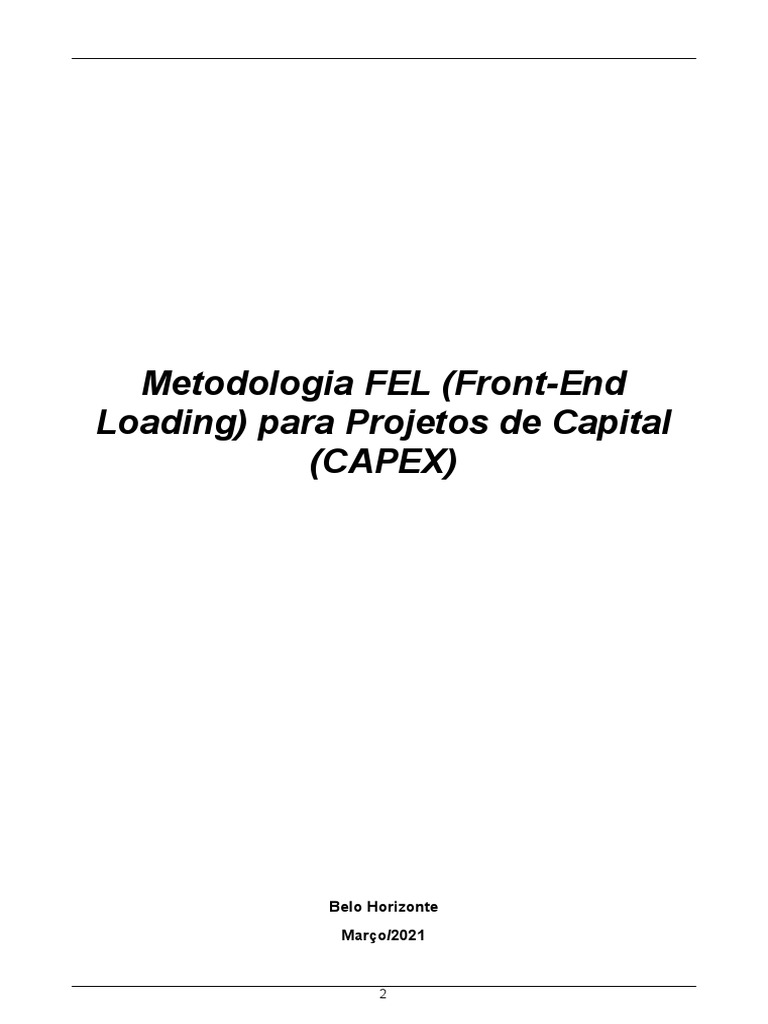 Apostila - Módulo Metodologia FEL | PDF | Planejamento | Planejamento ...