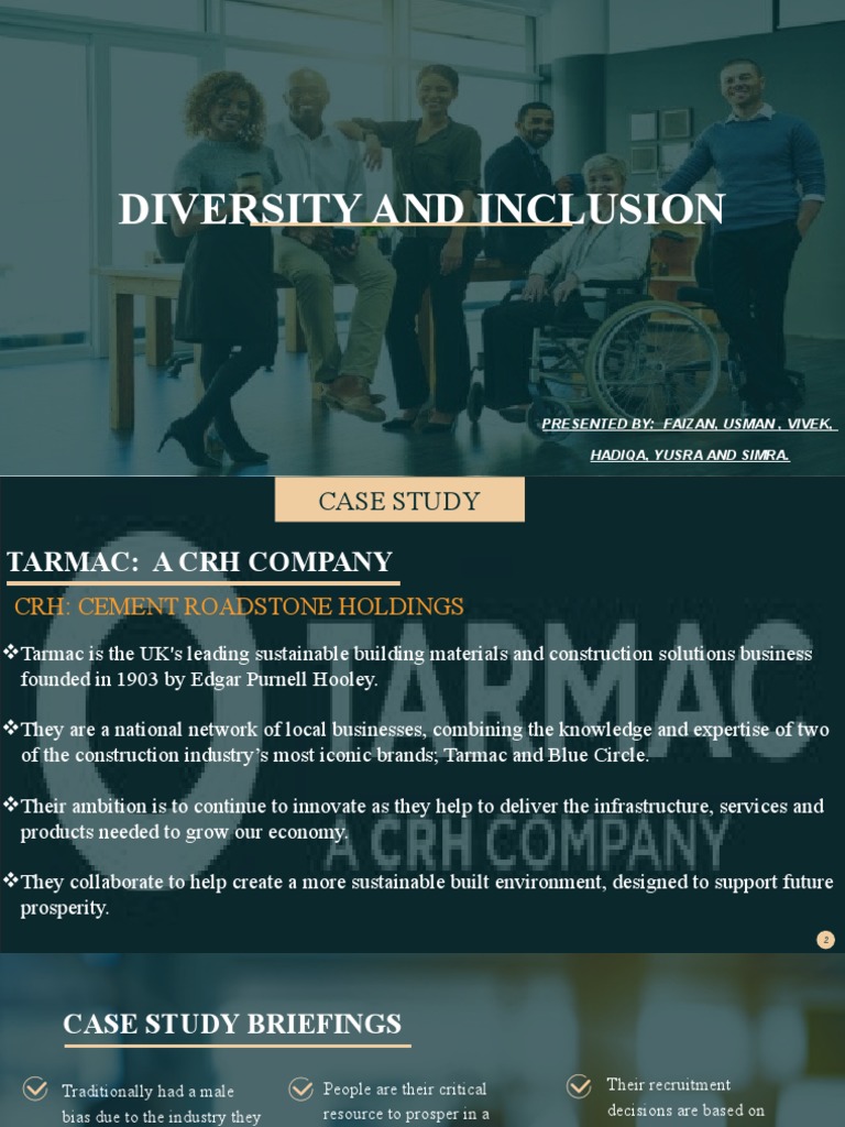 Diversity and Inclusion | PDF | Diversity (Business) | Recruitment