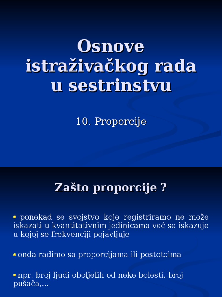 10 Proporcije | PDF