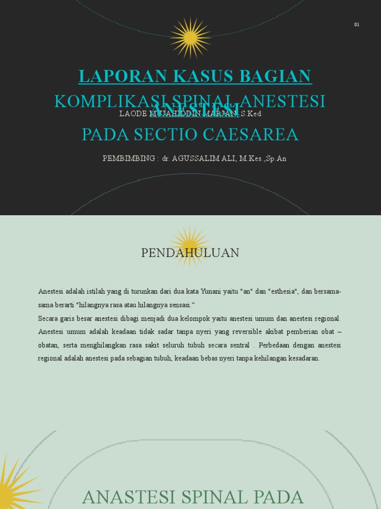 Laporan Kasus. Laode Mujahiddin Marjan | PDF