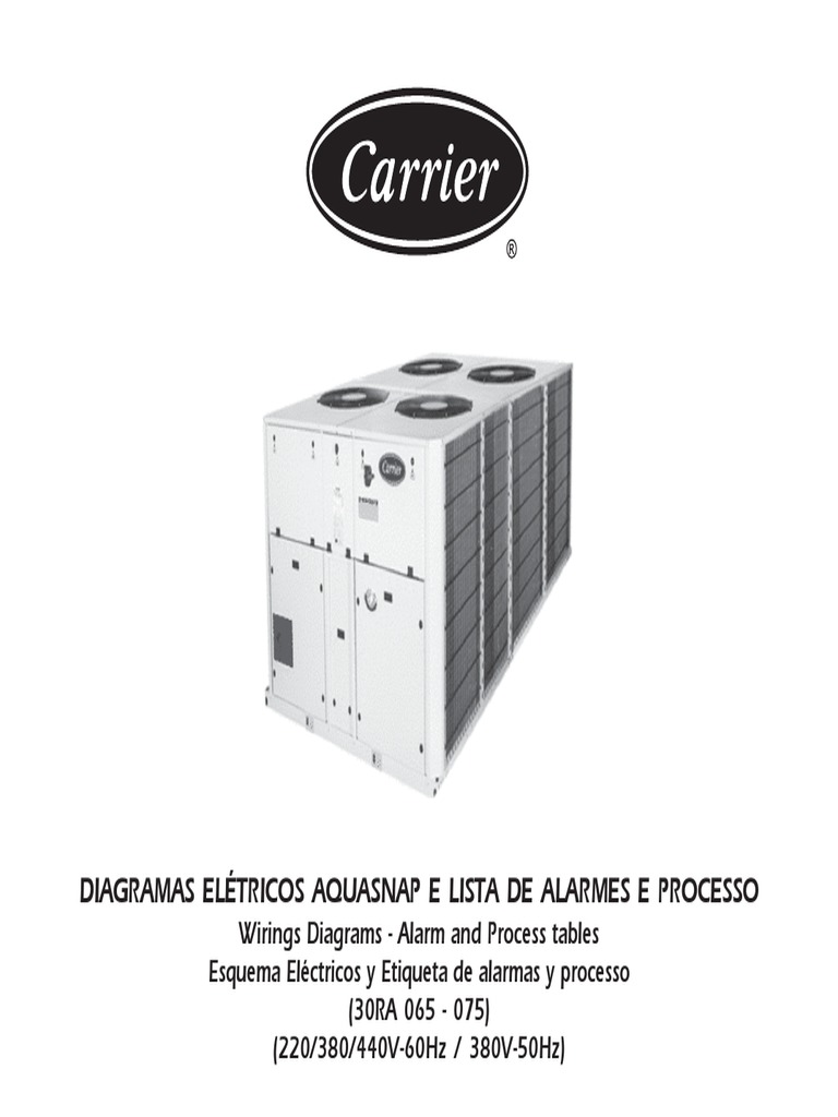 Carrier Manual 30RA 075 | PDF