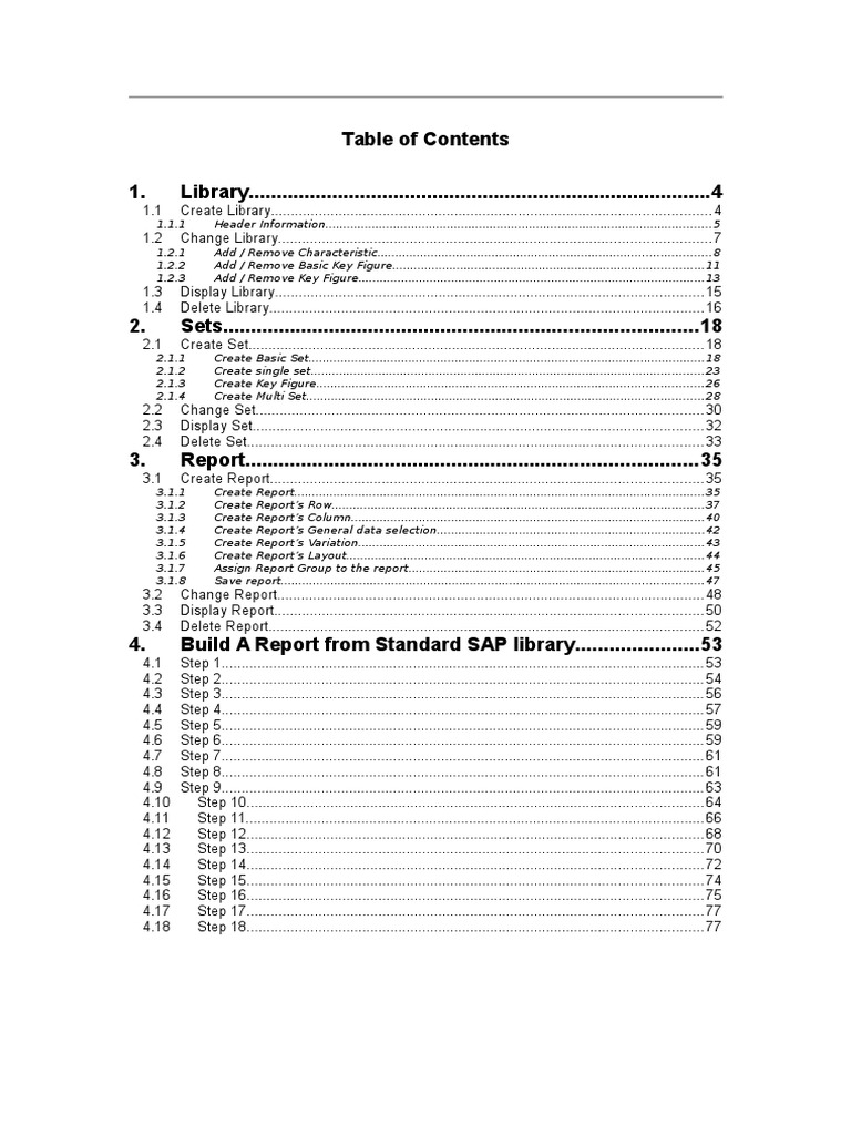 Report Painter User Manual V 11 | PDF | Libraries | Information