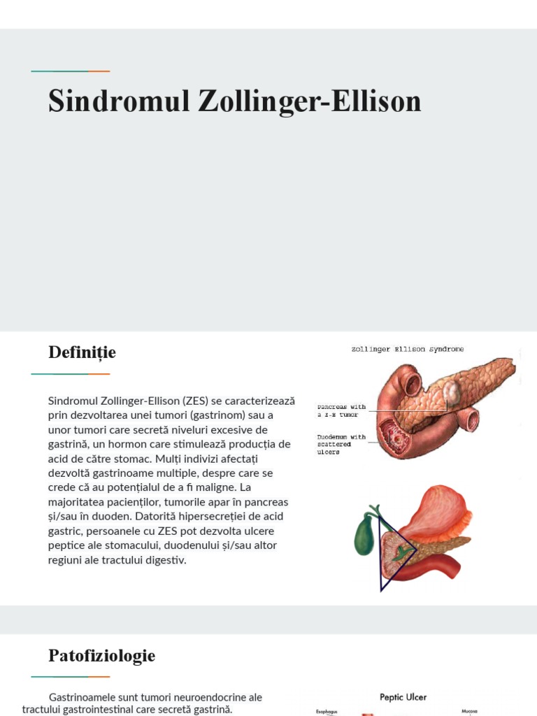 Sindromul Zollinger-Ellison | PDF