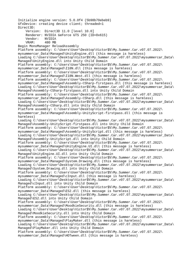 Output Log | PDF