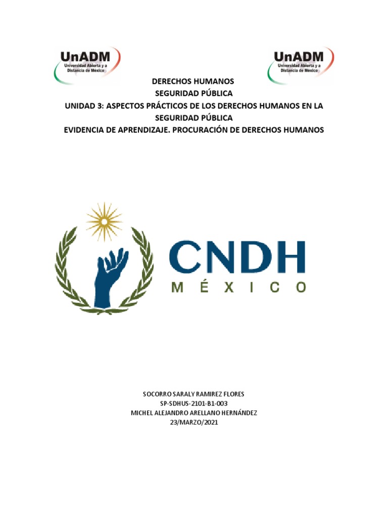 Sdhus Ea3 SSRF | PDF | México | Derechos humanos