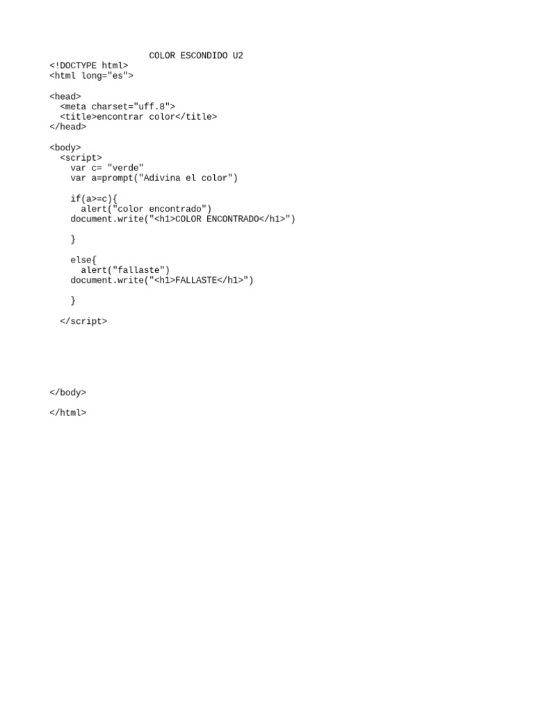 Color Es | PDF