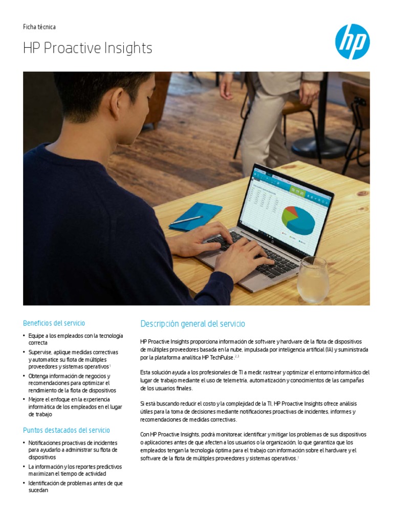 Ficha Tecnica Proactive Insights | PDF | Hewlett Packard | Software