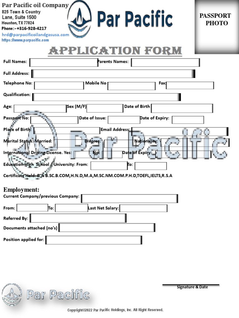Par Pacific Oil and Gas USA | PDF