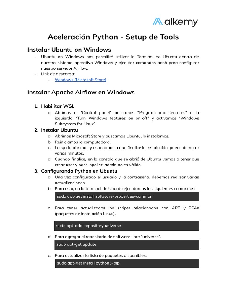 Setup de Tools - Python | PDF | Microsoft Windows | Interfaz de línea ...