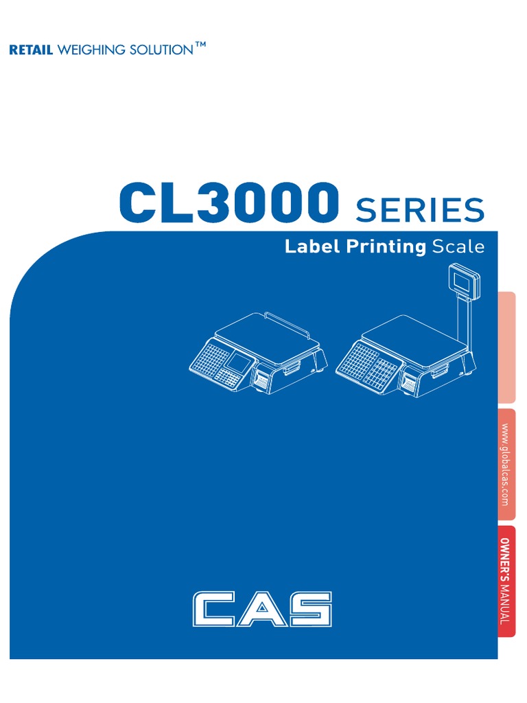 Cas CL 3000 Kezi Konyv Utmutato | PDF