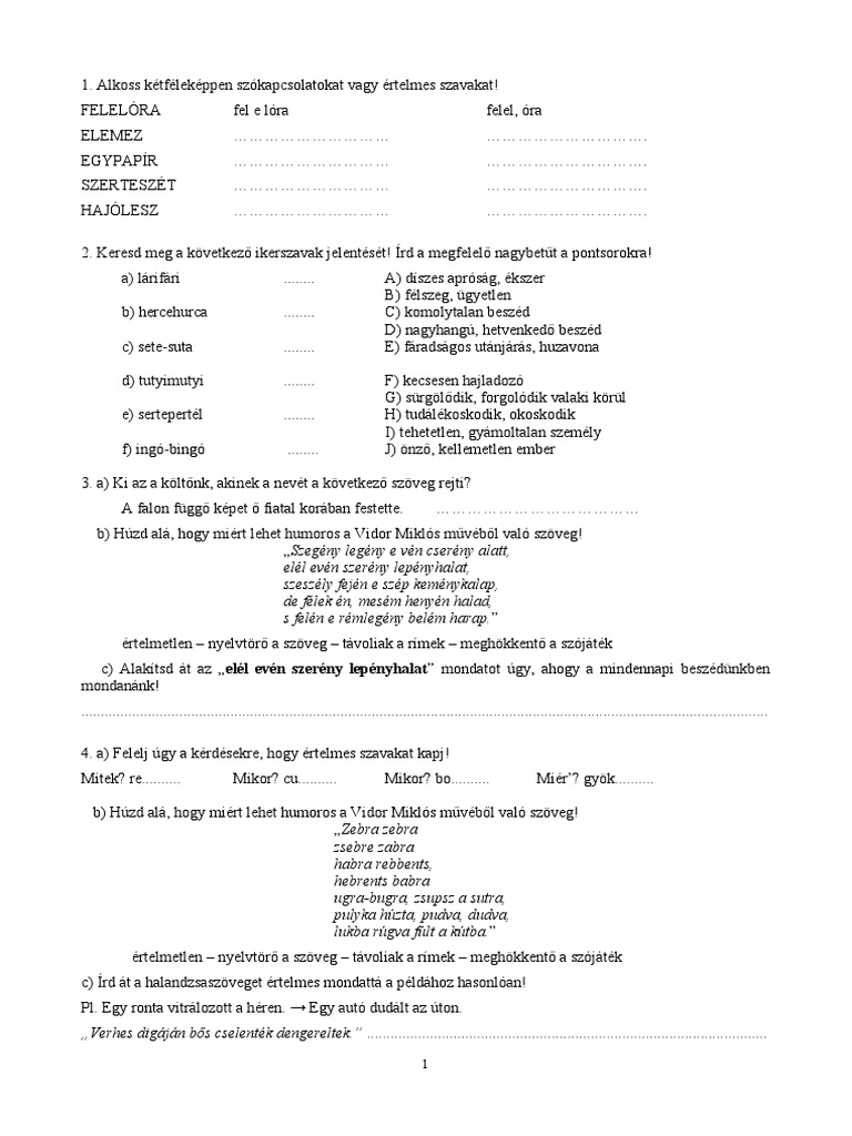 bevezető feladatok 2022 | PDF