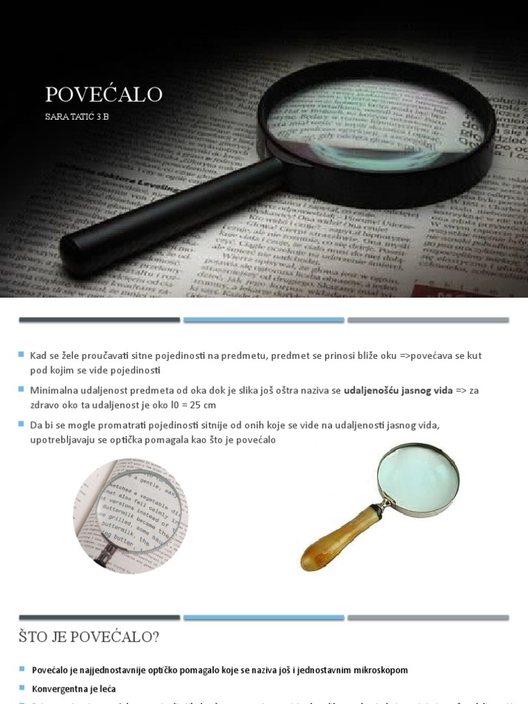 Povecalo Prezentacija | PDF