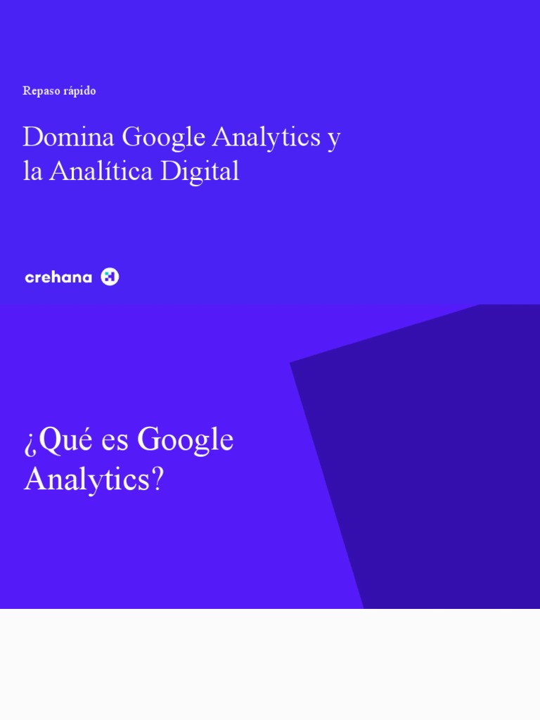 Repaso Rápido - Google Analytics | PDF