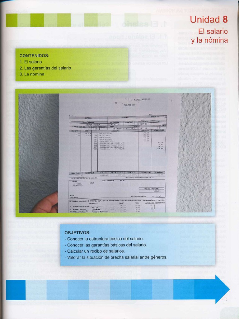 Tema 8 Fol | Descargar gratis PDF | Cheque de pago | Salario