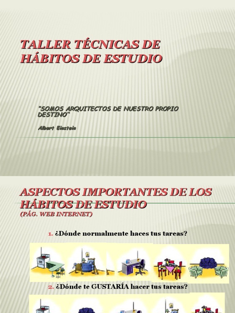 Técnicas Efectivas para Hábitos de Estudio | PDF | Aprendizaje | Memoria